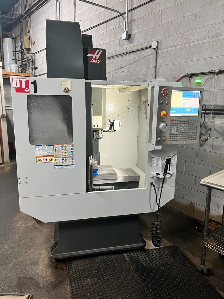 Used Haas DT-1 CNC Vertical Machining Center Mill BT30 Drill Tap 15,000 ...