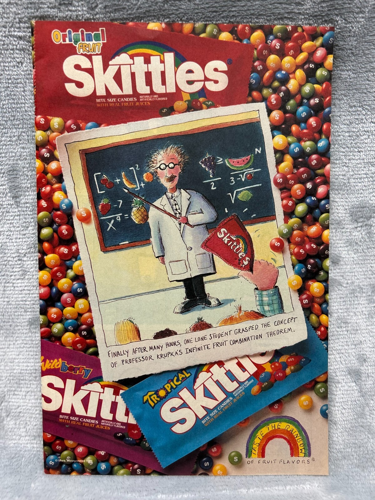 Skittles Print Ad