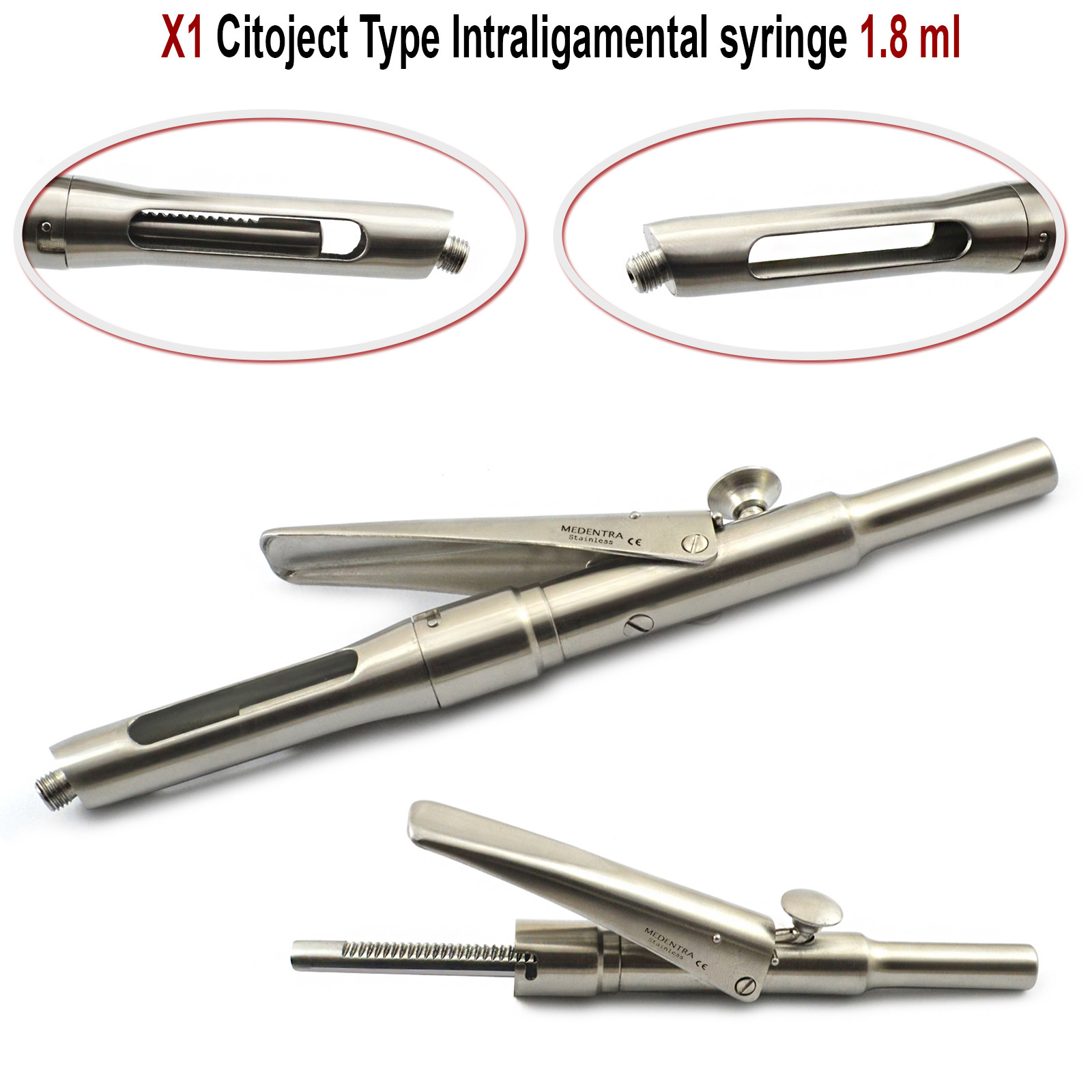 Citoject Type Intraligamental Syringe 1.8ml Intraligamentary Injections ...