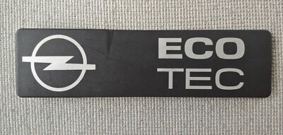 ECOTEC GM Opel OEM Engine Parts Plastic Emblem Badge Nameplate 90528959 ...