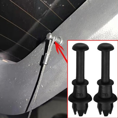 2 Pcs Boot Parcel Shelf Clips Pins Hook Pivot For GOLF 5 Mk6 Tigaun 5N ...