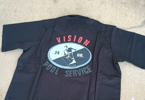 Vision Street Wear pool service skateboard shirt Large nos new stock ...