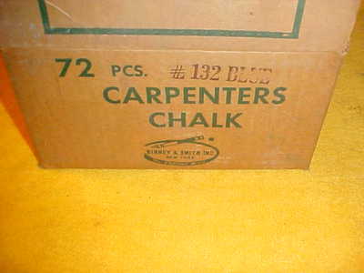 #132 BLUE CARPENTERS CHALK 72 PCS PER BOX | eBay