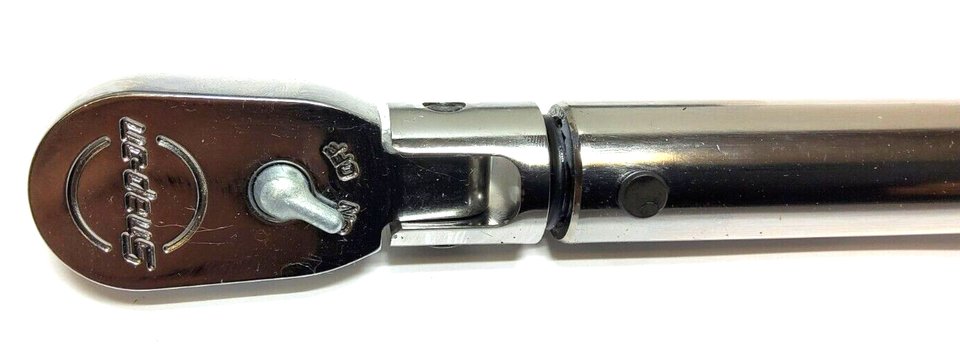 NEW Snap-on™ QD2FR75B 3/8" Dive Click-Type Flex-Head Torque Wrench 5-75 ...