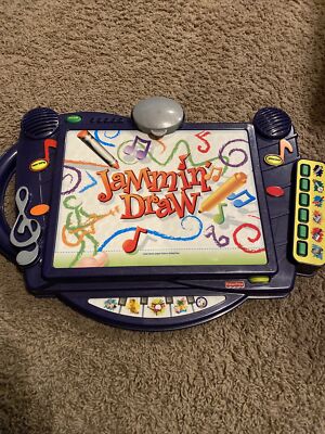 Fisher Price JAMMIN' DRAW - 5 Musical Styles, 6 Different Instruments ...