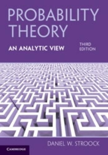 Daniel W. Stroock Probability Theory, An Analytic View (Poche ...