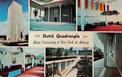 Albany NY- New York, Dutch Quadrangle, State University Campus Vtg ...