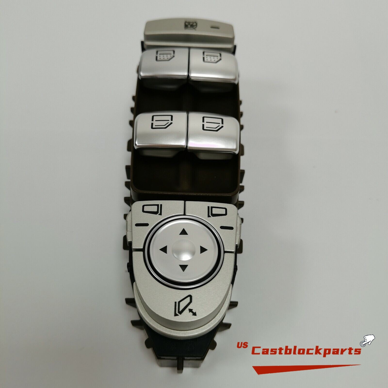 For Mercedes E-Class W213 W222 Power Window Switch Left Front Brown ...