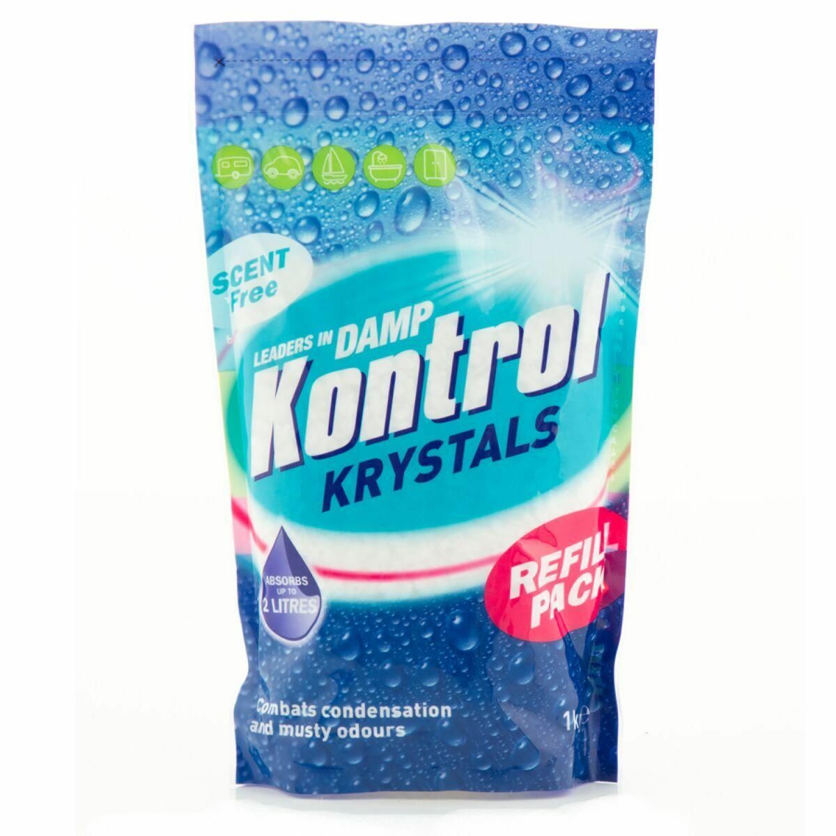 Kontrol Refill Moisture Trap Damp Mould Absorber Krystals Economic Pack ...