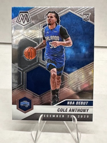 2020-21 Panini Mosaic NBA Debut Basketball #268 Cole Anthony RC Orlando Magic | eBay
