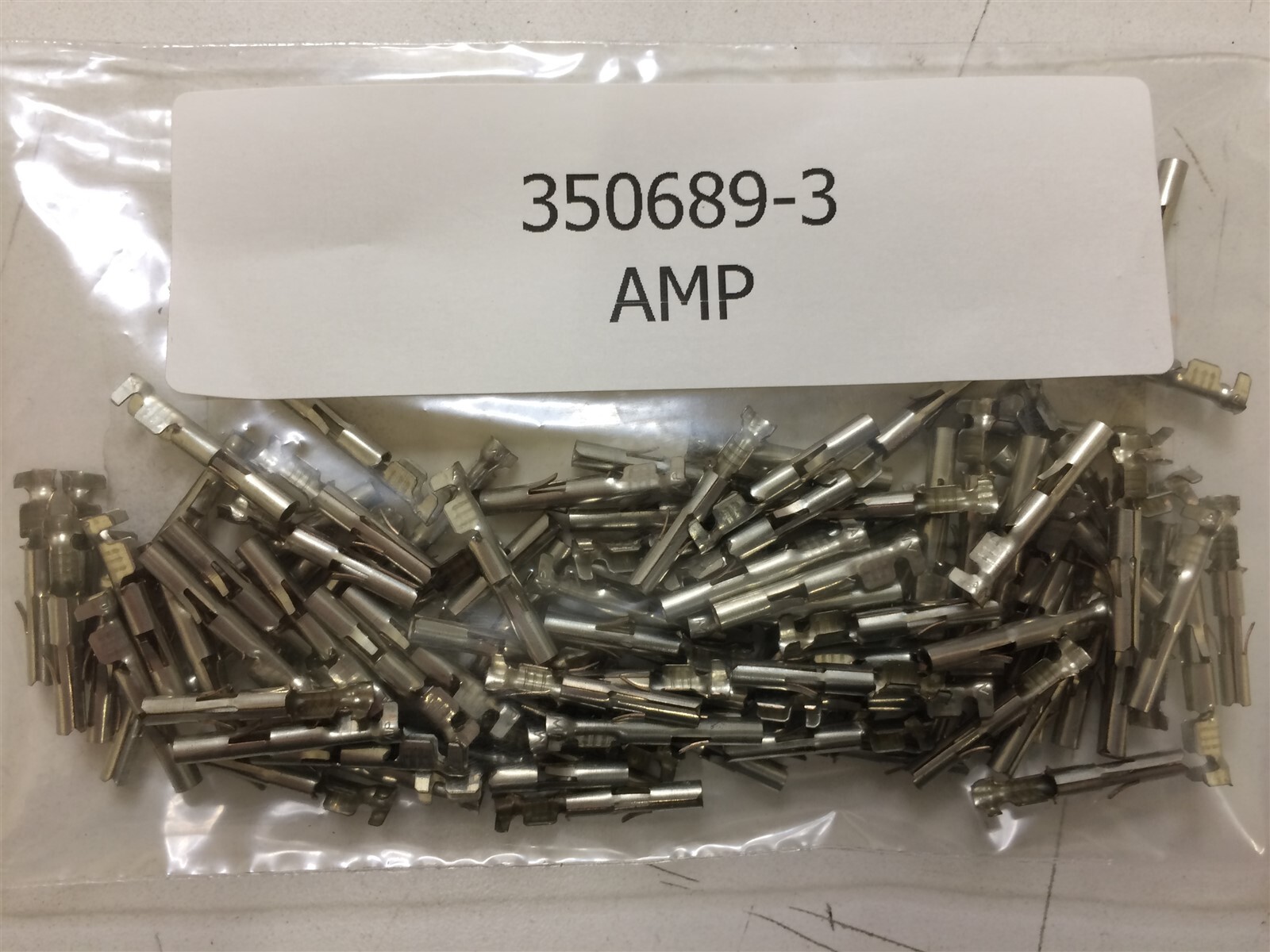 350689-3 AMP CONN SOCKET 18-24AWG CRIMP TIN 30 PIECES | eBay