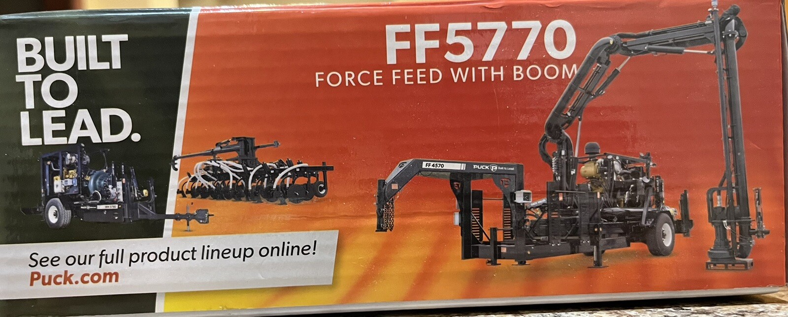 2021 SpecCast 1:64 PUCK Model FF5770 Force Feed with Boom Hose Included ...