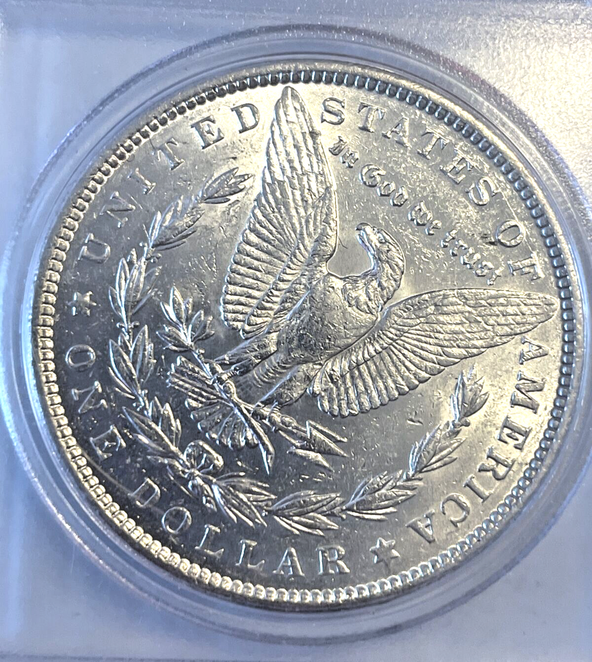 1889 Morgan Silver Dollar, Cartwheel shine, Minted In Philadelphia, 90% ...