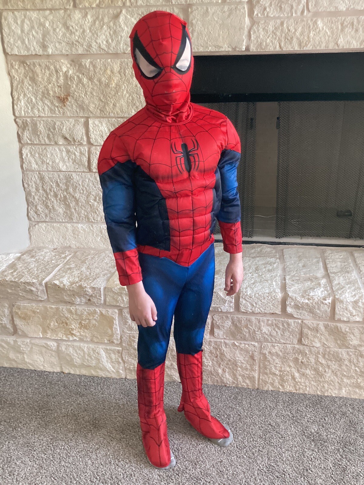 Rubie's Ultimate Spider-Man Muscle Chest Costume Yout… - Gem