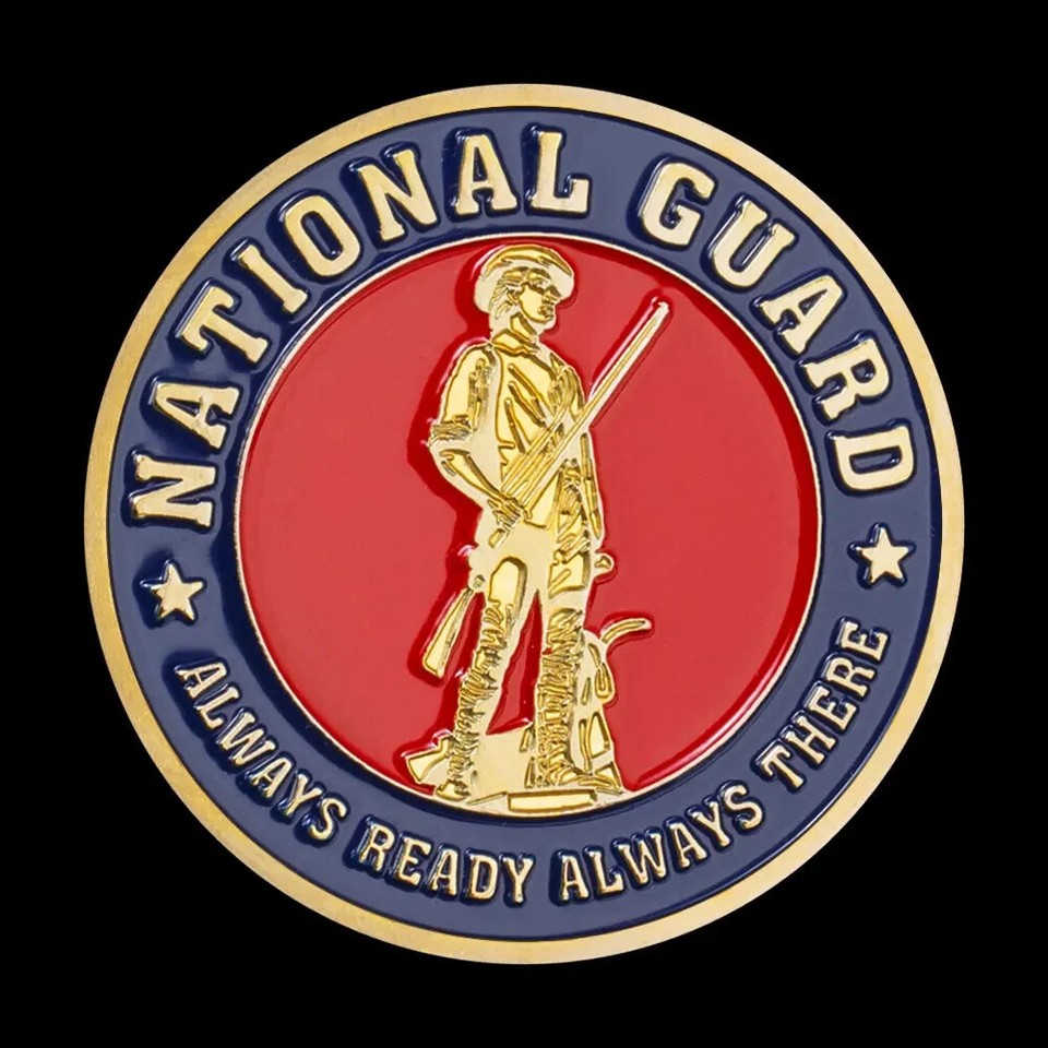 National Guard Challenge Coin Always Ready Always There Commemorative ...