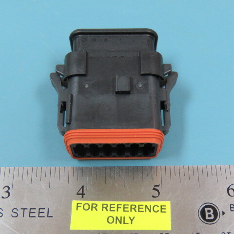 amphenol AT06-12SB-SRBK Qty of 10 per Lot 12 position Rectangular ...