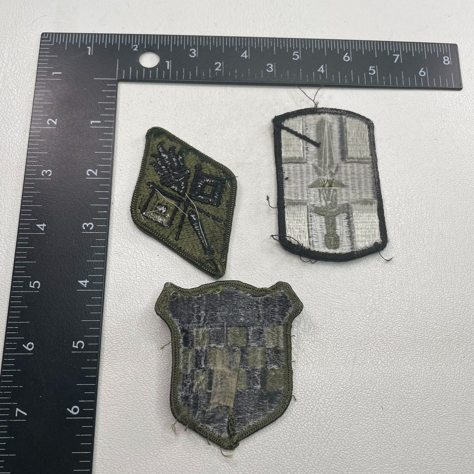 MIXED LOT OF 3 PATCHES United States Army Patch Lot (subdued) 27YD | eBay