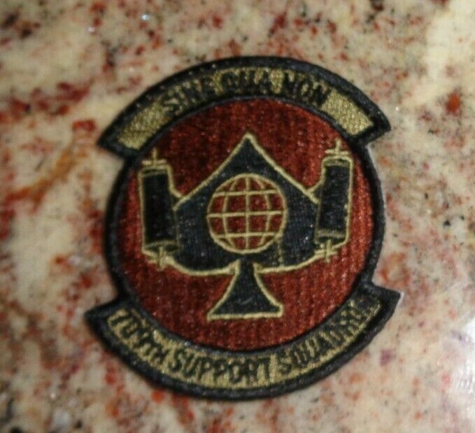 USAF PATCH,709TH SUPPORT SQUADRON , MULTICAM,W/ HOOK loop | eBay