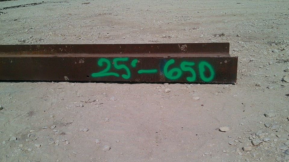 Steel H-Beam - 25' x 5-1/2" x 16" - W16X26 | eBay