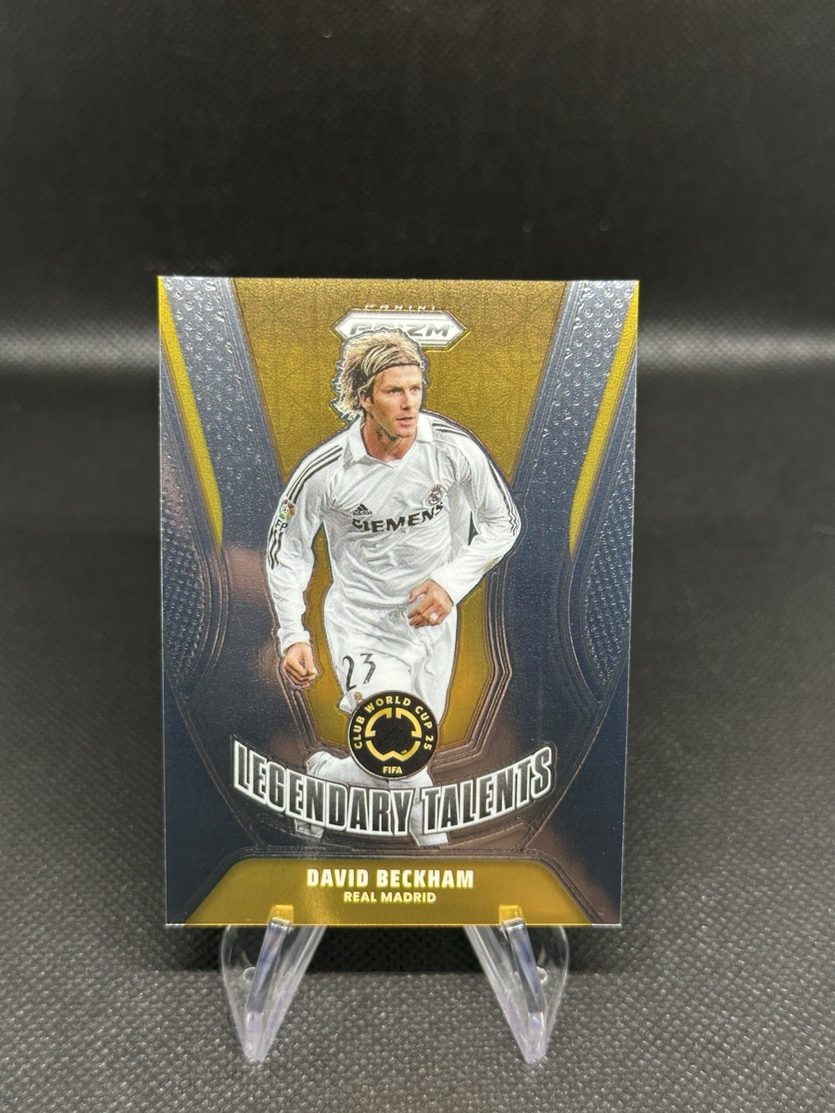 David Beckham 2025 Prizm World Cup #22 Signatures - Mojo /25 Price ...