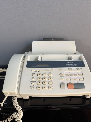 Brother Intellifax 770 Fax Machine Copier Home & Office Plain Paper ...