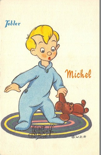 CPA - Carte postale TOBLER Walt-Disney - Michel | eBay