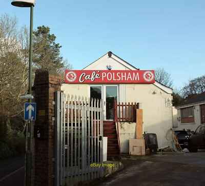 Photo 12x8 Cafe Polsham Paignton Note how inverting the more usual "P ...