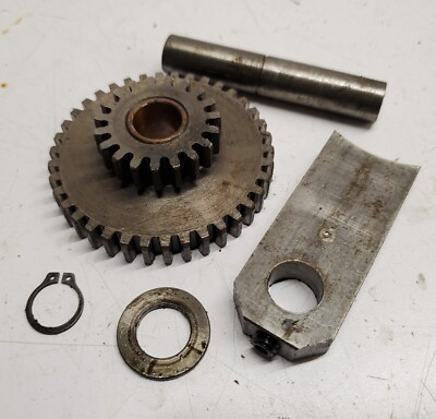 Clausing 5900 Metal Lathe Parts Apron Compound Gear Assembly Shaft ...