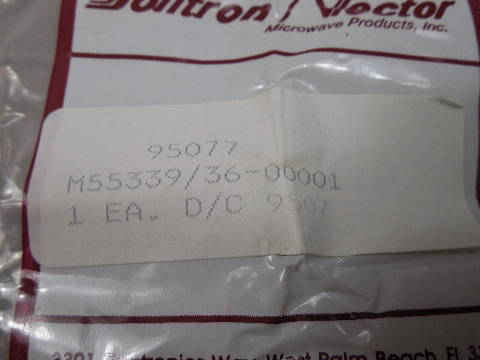 SV Microwave Inc. M55339/36-00001 Adapter Connector | eBay