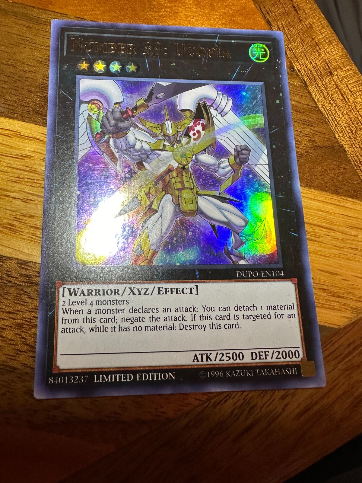 Number 39: Utopia DUPO-EN104 Limited Edition Ultra Rare PL + BONUS | eBay