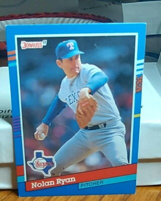 Donruss 91 *Error Card* Nolan Ryan #89 Error Card-No Dot after INC | eBay