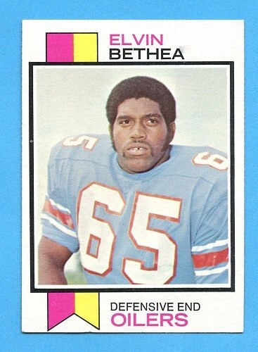 1973 TOPPS # 325 ELVIN BETHEA HOF HOUSTON OILERS EX FREE SHIPPING | eBay