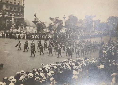 WWI Photo Victory Homecoming Parade 1919 Grand Army Plaza Troops NY ...