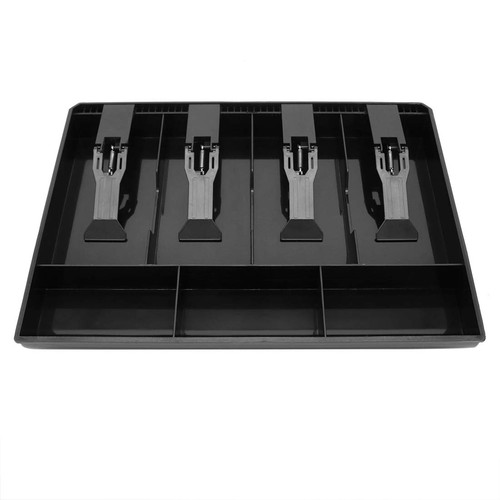 Cash Register Drawer Insert Tray 4 Bill/3 Coin Compartments Money ...