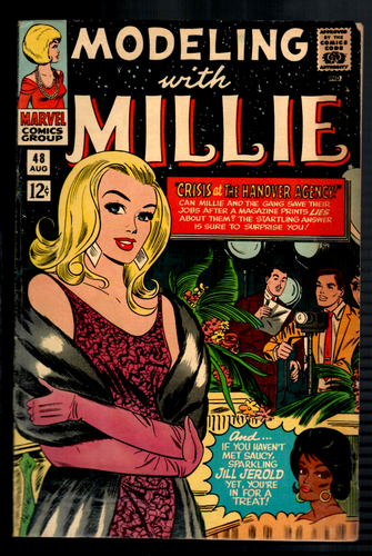 Modeling with Millie # 48 (4.0) 8/1966 Marvel 12c Silver-Age Romance ...