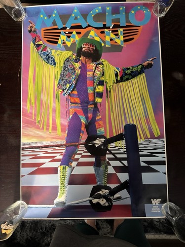 1992 Wwf Macho Man Randy Savage Poster | eBay