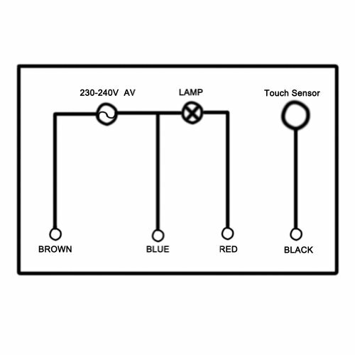 Touch Lamp Sensor Wiring Diagram