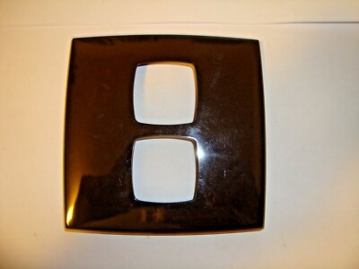 Clipsal Prestige Two Gang Flush Plate in Brown | eBay Australia