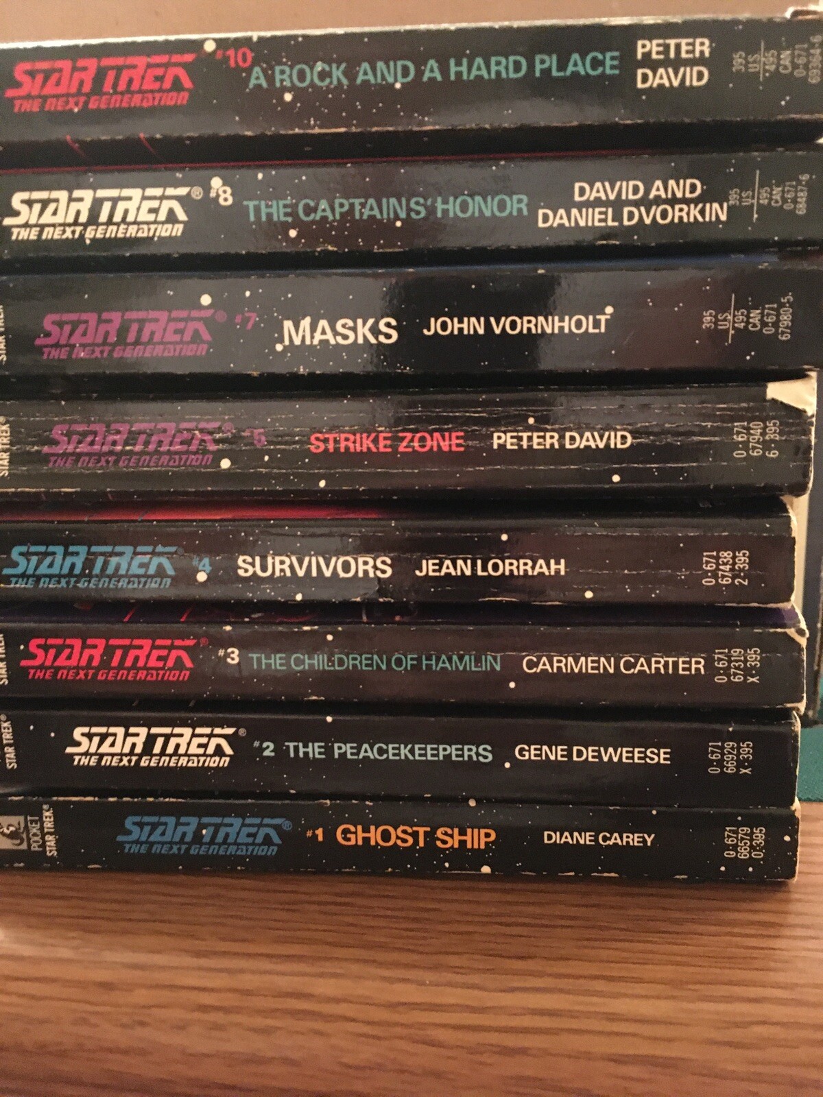 WOW STAR TREk TNG Books. Issue # 1-5,7,8,10. Good Condition. | eBay