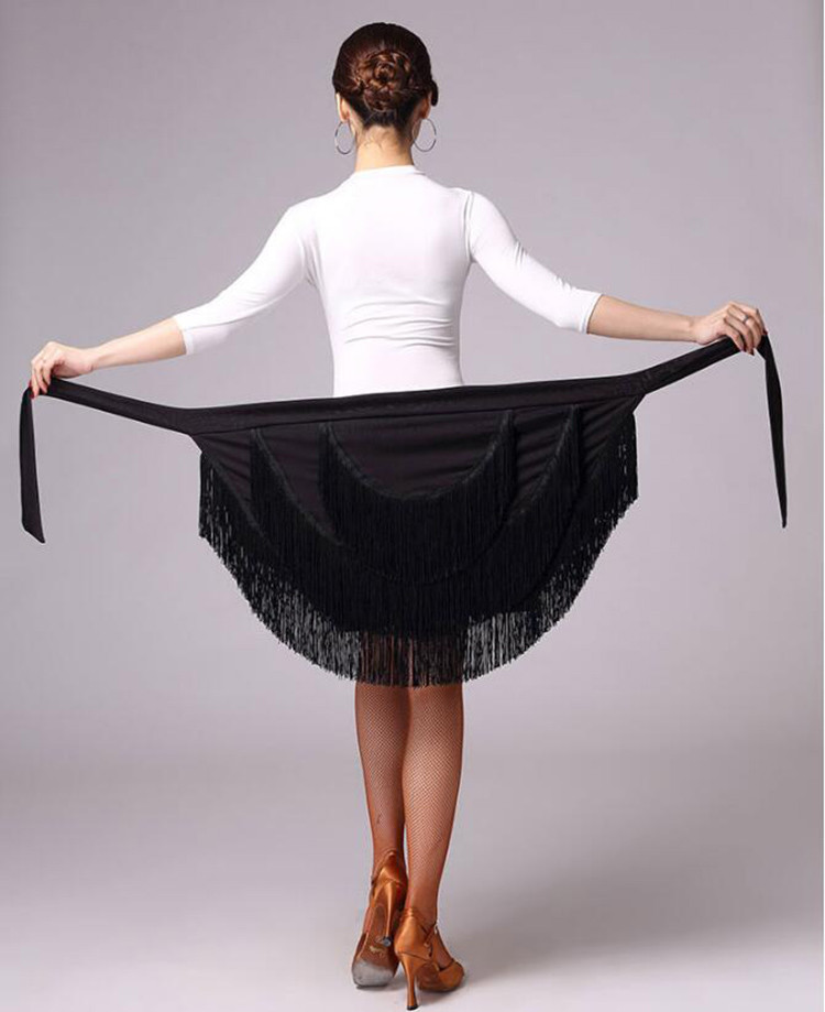 Women Fringe Latin Salsa Cha Cha Paso Double Ballroom Exercise Dance ...