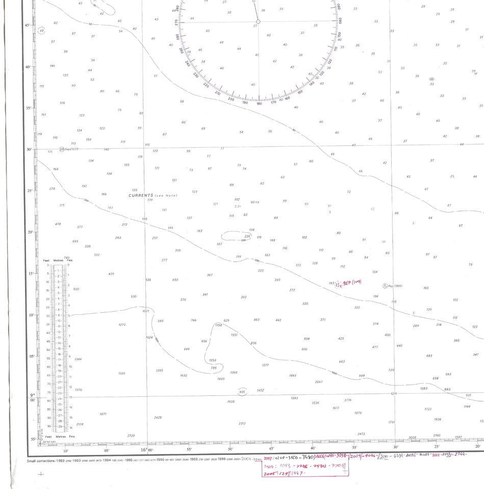 Admiralty 612 China Port Kamsar To Conakry Chart Map Marine Maritime ...