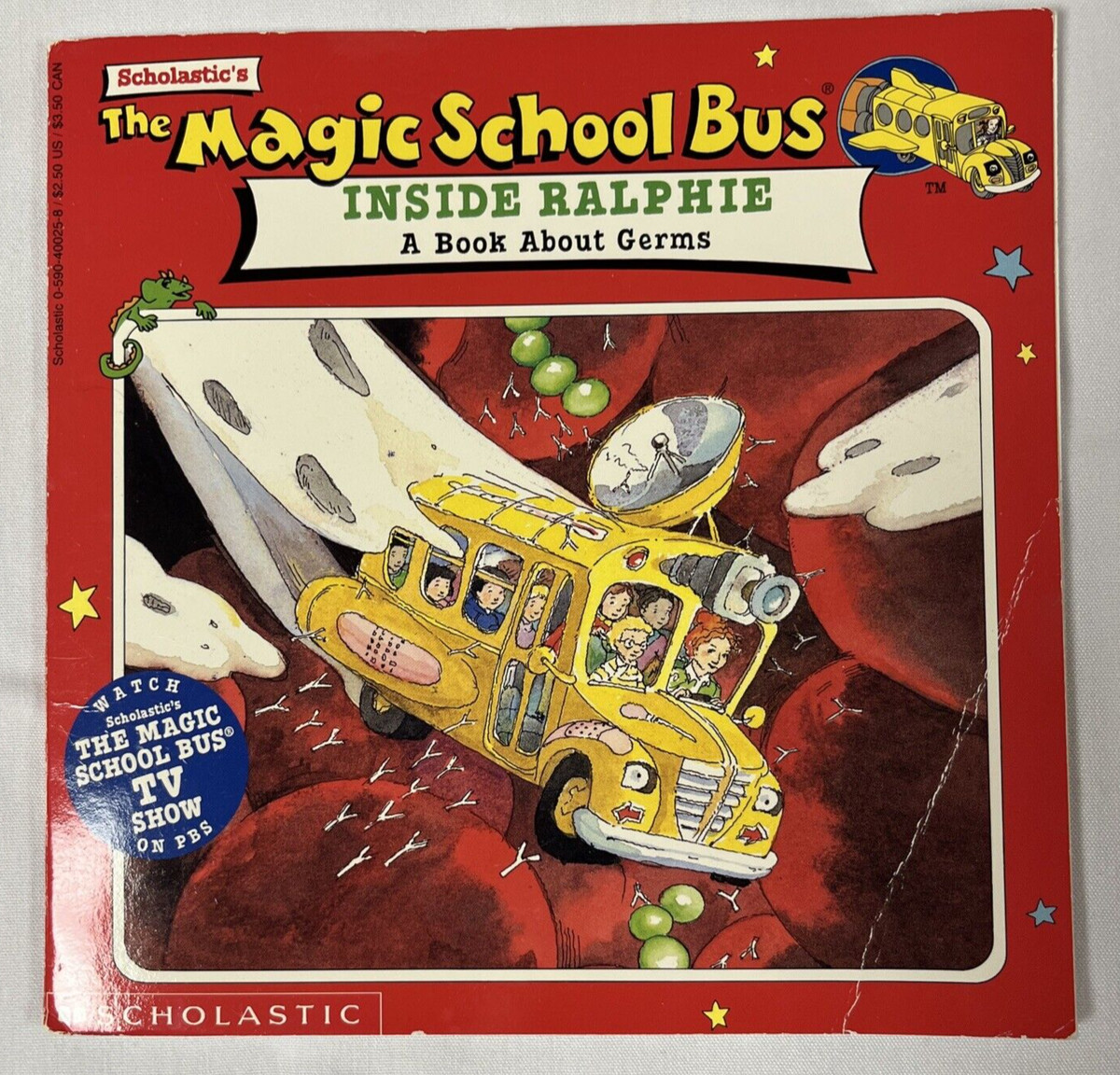 Magic School Bus Inside Ralphie Vhs