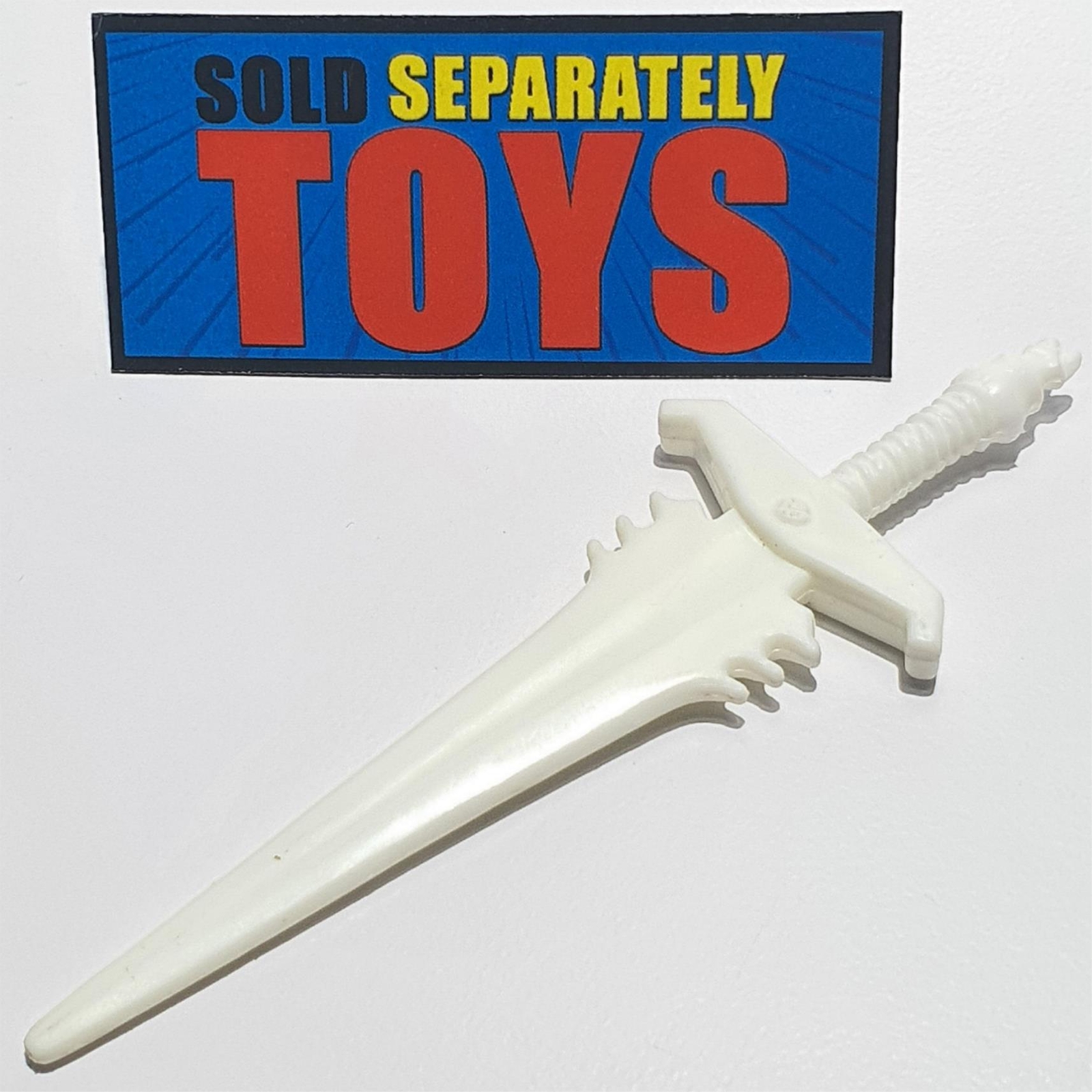 Vtg Battle Trolls Sir Trollahad SWORD original 1992 white weapon ...