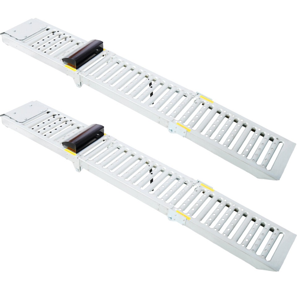 2 Pcs 1000Lbs Foldable Car Ramps, Portable Lightweight Ramps for SUV ...