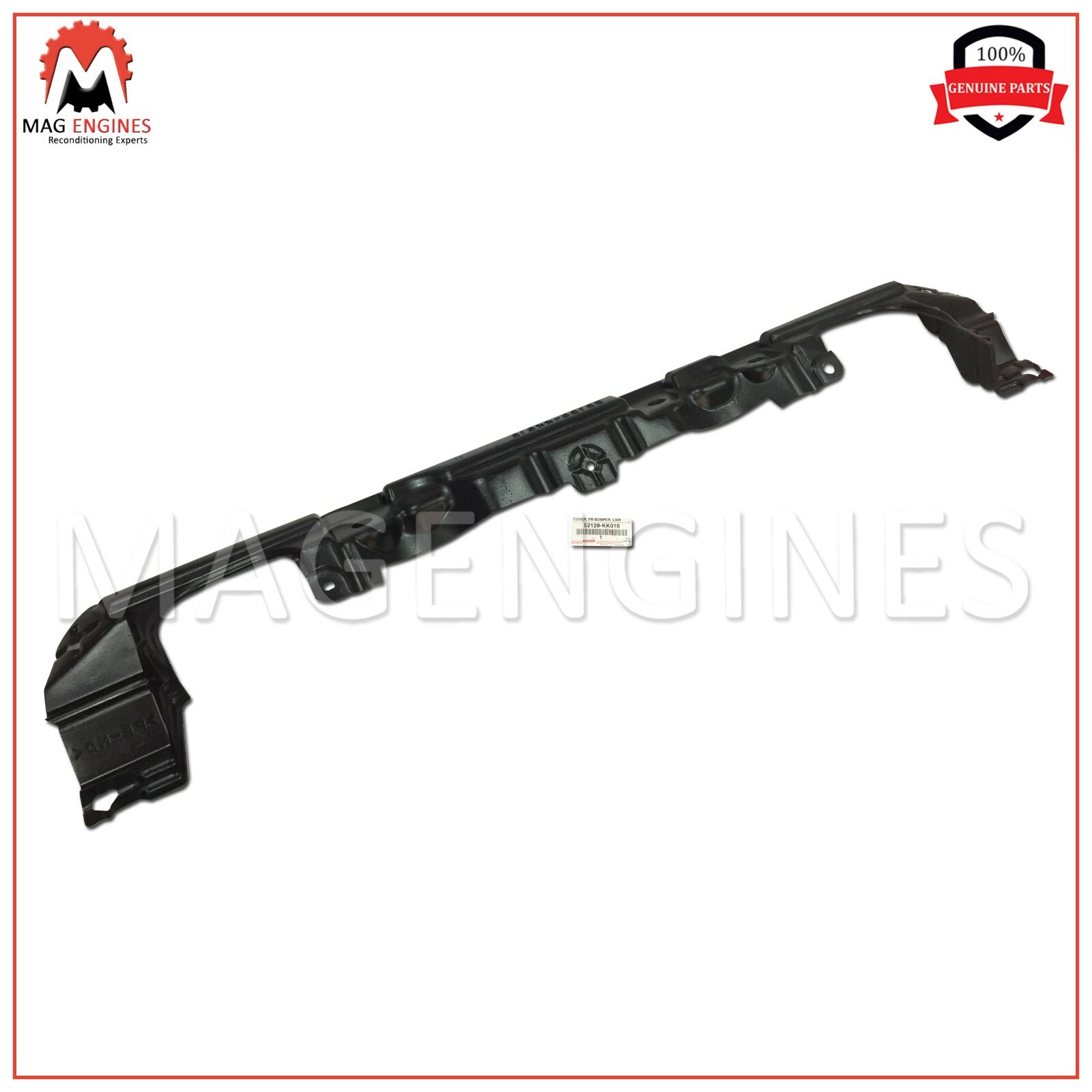 52129KK010 Toyota Cover FR Bumper LW 52129-kk010 Genuine OEM for sale ...