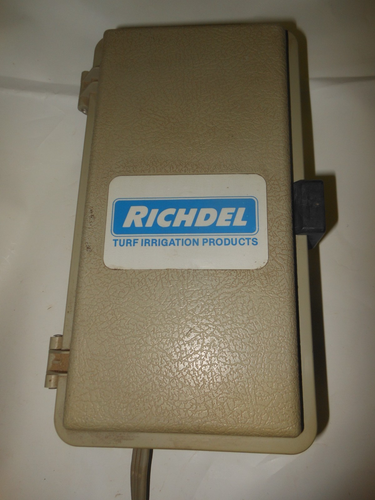 Lawn Sprinkler Control 6 Zone, Richdel Model #402HPR Watertimer brand ...
