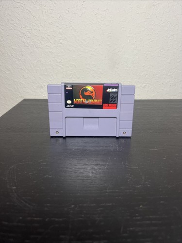 Mortal Kombat Super Nintendo SNES Game 1992 Tested & Working | eBay
