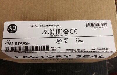 Allen-Bradley 1783-ETAP2F Stratix 5950 EtherNet/IP Tap New Sealed AB US ...