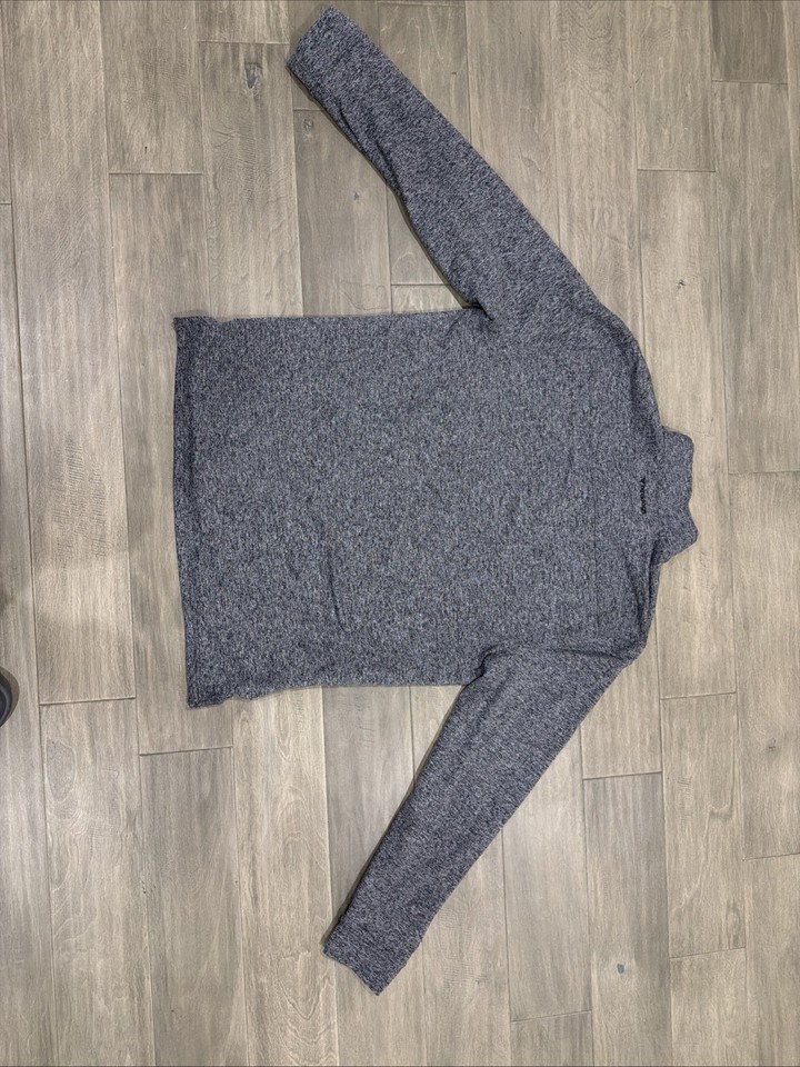 Bird Dogs Men's Sweater Heather Gray, 1/4 Zip, Lined, Large - Great ...