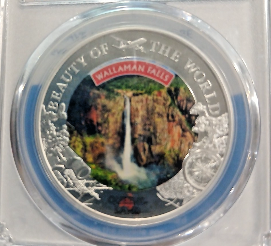 2024 PCGS MS 70 Beauty of the World Wallaman Falls Silver Coin #79 | eBay